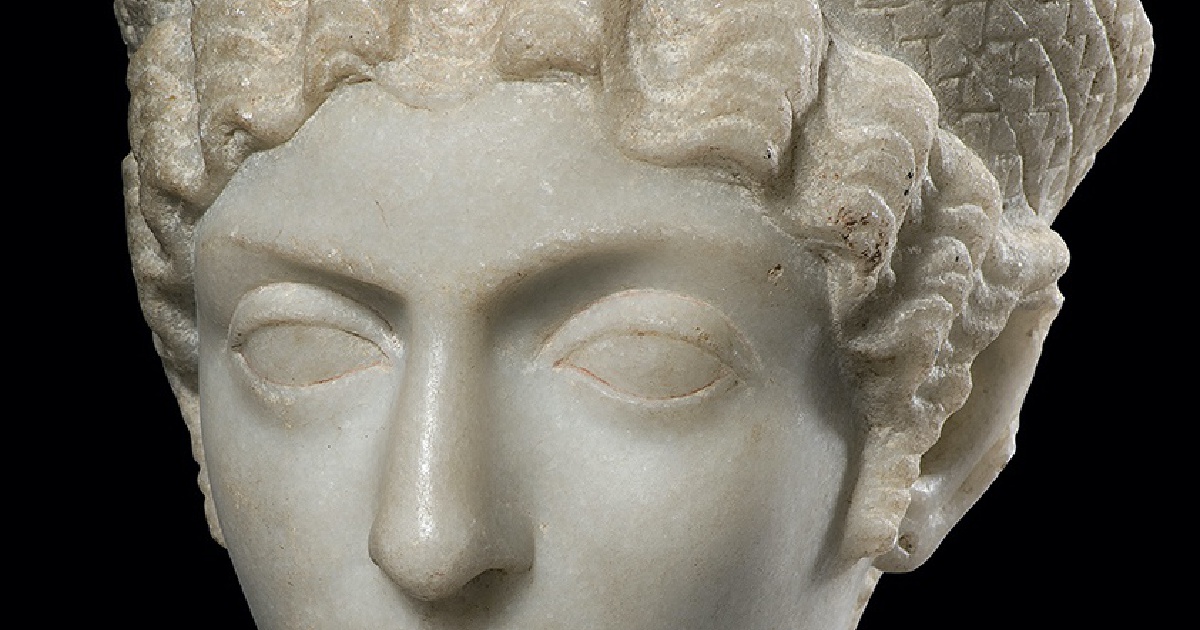 A Roman Marble Portrait Head of a Woman | Kallos Gallery